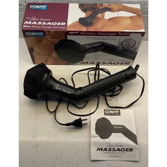 Conair | Other | Conair The Spin Doctor Massager With Powerful Shiatsu ...